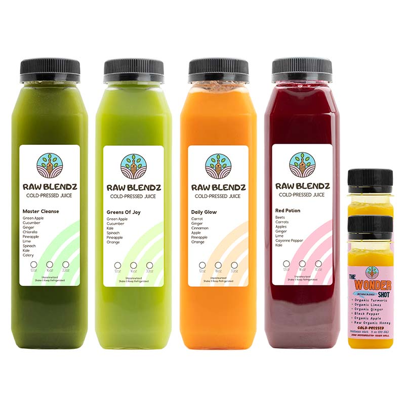 Juice Cleanse – Detox & Refresh with Raw Blendz Juicery