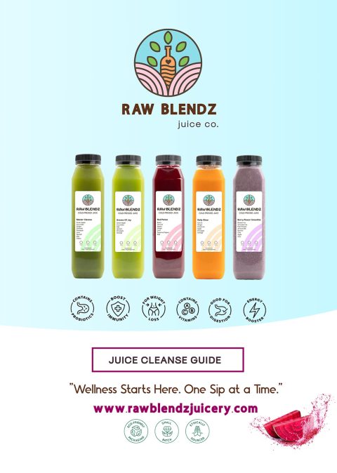 Juice Cleanse Guide | 1, 3, & 5-Day Detox Plans at Raw Blendz
